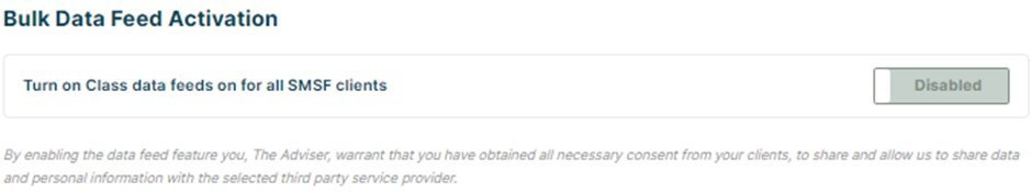 What is Class? and how can I activate my data feed? – SelfWealth